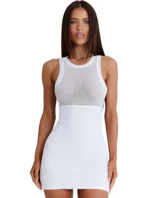 OUTCAST Marteena Mini Dress - White