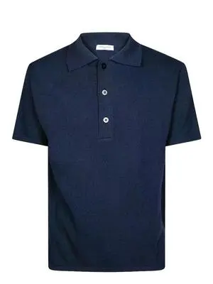DANIELE FIESOLI Terry-cloth Polo Shirt - Blue