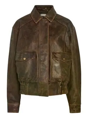 REFORMATION Daphne Jacket - Brown