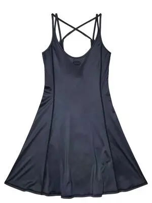 DIESEL® Diesel D-Immy Flared Mini Dress Grey