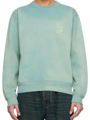 Isabel Marant Étoile Graphic Crewneck Sweater - Green