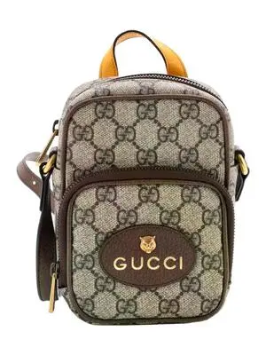 Gucci Neo Vintage Top Handle Mini Crossbody Bag - Brown