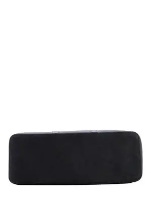LOUIS VUITTON Aerogram Lock It Tote Leather Satchel - Black