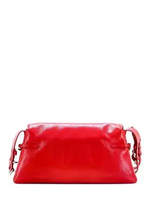 Givenchy Voyou Flap Bag Patent Small Shoulder Bag - Red