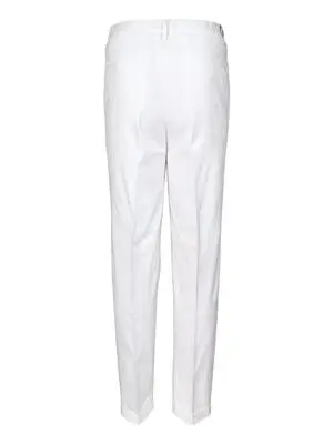 DEVORE INCIPIT Pleated Turn-up Trousers - Neutrals