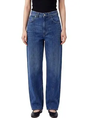 Sportmax Denim Baggy Jeans - Blue