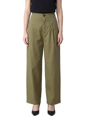 Soeur Daley Wide Organic Cotton Trousers - Green