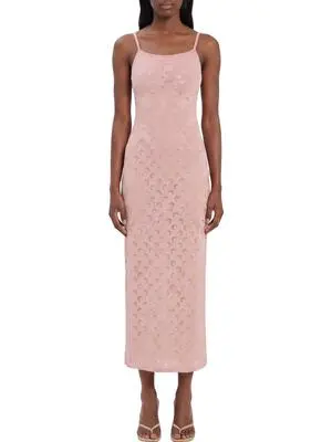 MARINE SERRE Marine Serre Moon Print Dress