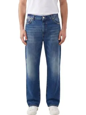 FAMILY FIRST Straight Denim Jeans - Blue