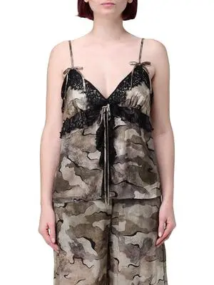 Pinko Camouflage Print Camisole - Multicolor