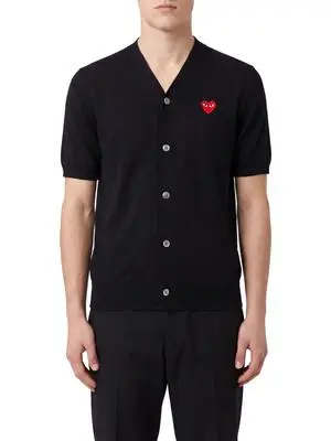 Play Comme Des Garcon Knit Sweater - Black