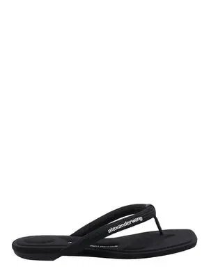Alexander Wang Mesh Jenna Flip-flops - Black