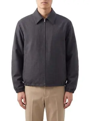 Auralee Zip-up Jacket - Grey