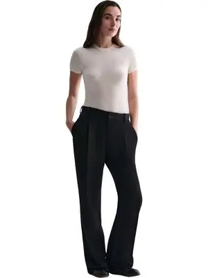 Veronica De Piante Billie Linen Trousers - Black