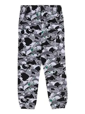 A BATHING APE X Hidden Ny Sta Camo Sweatpants - Grey