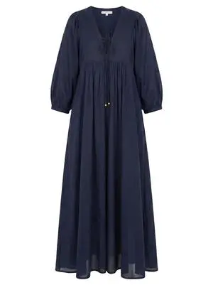 Adrift Clothing Cairo Maxi Dress - Blue