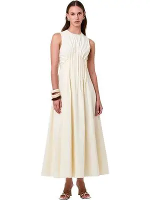 NICHOLAS Jordi Dress - Chalk