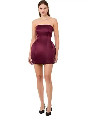 NICHOLAS Kaline Dress - Blackberry