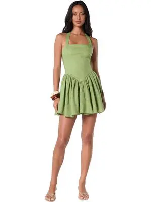 NICHOLAS Amalie Mini Dress - Cactus
