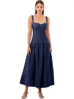 NICHOLAS Makenna Dress - Midnight