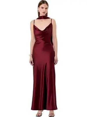 NICHOLAS Geneva Maxi Dress - Plum