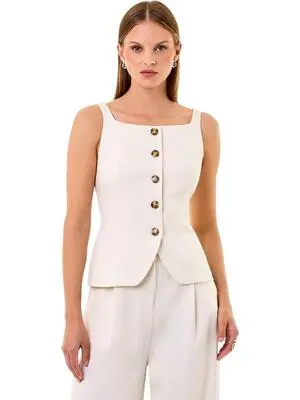 NICHOLAS Nicholas Sabina Top Ivory