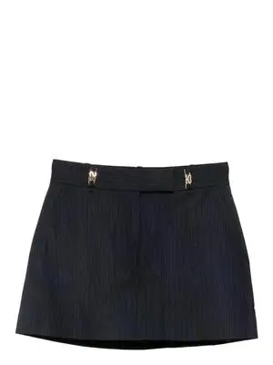 Sandro Pinstripe Skort - Blue