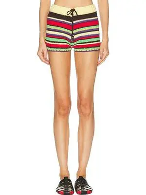 SIEDRES Renata Crochet Knit Short - Multi