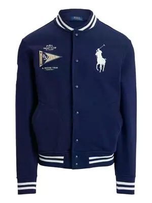 Polo Ralph Lauren Big Pony Baseball Jacket - Blue