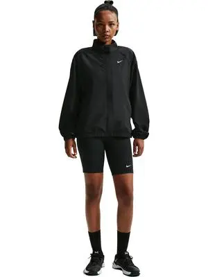 Nike High-waisted 8" Biker Shorts With Pockets - Black