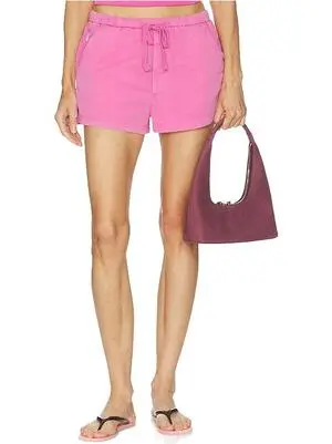 Citizens Of Humanity Este Drawstring Shorts - Raspberry