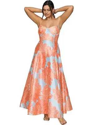 Hutch Layered Pleats Dress - Pink | Editorialist