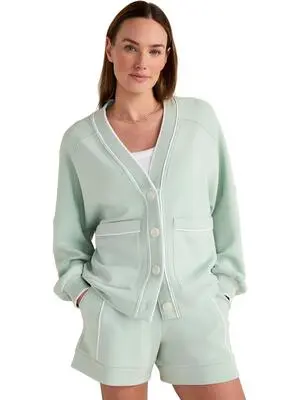 Varley Scottie Cardigan - Aquafoam
