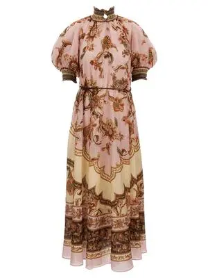 Zimmermann Zimmermann Aster Billow Maxi Dress Multicolore