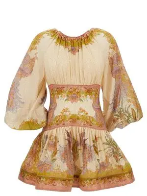 Zimmermann Zimmermann Indra Mini Dress Multicolore