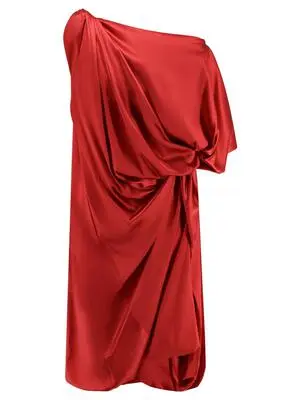 Dries Van Noten DRIES VAN NOTEN Dalant Silk Dress Multicolor