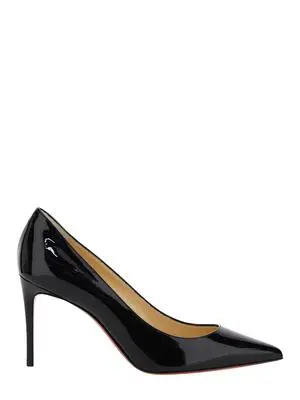 CHRISTIAN LOUBOUTIN Kate Patent Leather Stiletto Pumps - Black