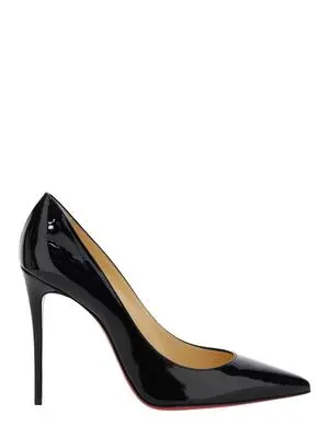 CHRISTIAN LOUBOUTIN Kate Patent Leather Stiletto Pumps - Black