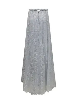 Zimmermann Carousel Metallic Twist Dress - Silver