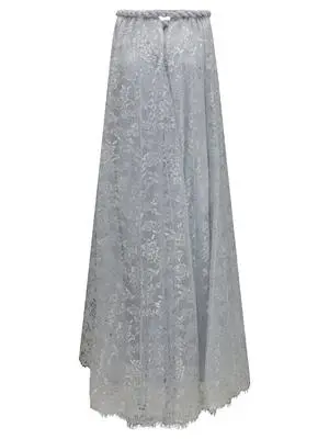 Zimmermann Carousel Metallic Twist Dress - Silver