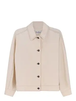 Max Mara Jersey Jacket - Cream