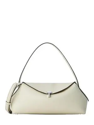 TOTEME TOTEME T-Lock Grained Leather Shoulder Bag Multicolor
