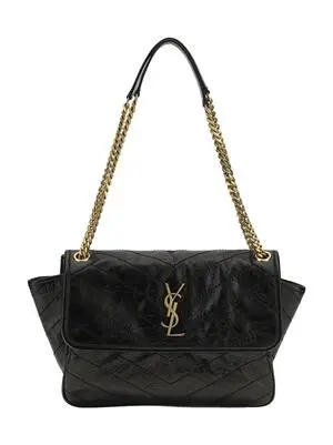 Saint Laurent Niki Shoulder Bag - Black