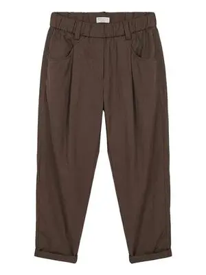 Brunello Cucinelli Tailored Cotton Pants - Multicolor