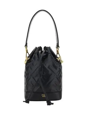 Fendi Mon Tresor Bucket Bag - Black