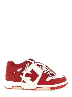 Off-White OFF-WHITE Out Of Office Sneakers Red