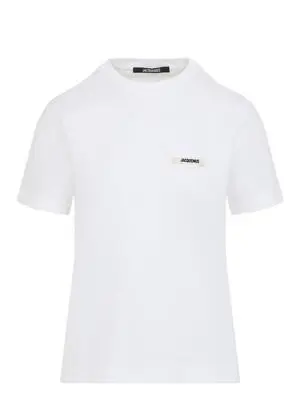 Jacquemus Le Grosgrain T-shirt - White