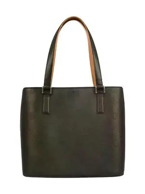 LOUIS VUITTON Monogram Mat Stockton Tote Bag - Black
