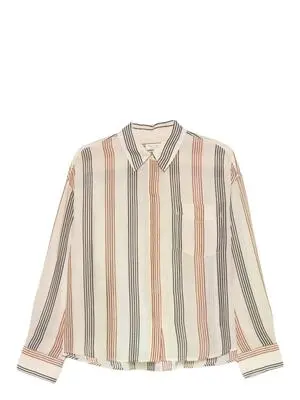 Marc O'polo Vertical Stripe Shirt - Neutrals