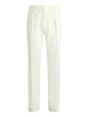 Ralph Lauren Purple Label Gregory Double-pleated Tailored Trousers - Neutrals